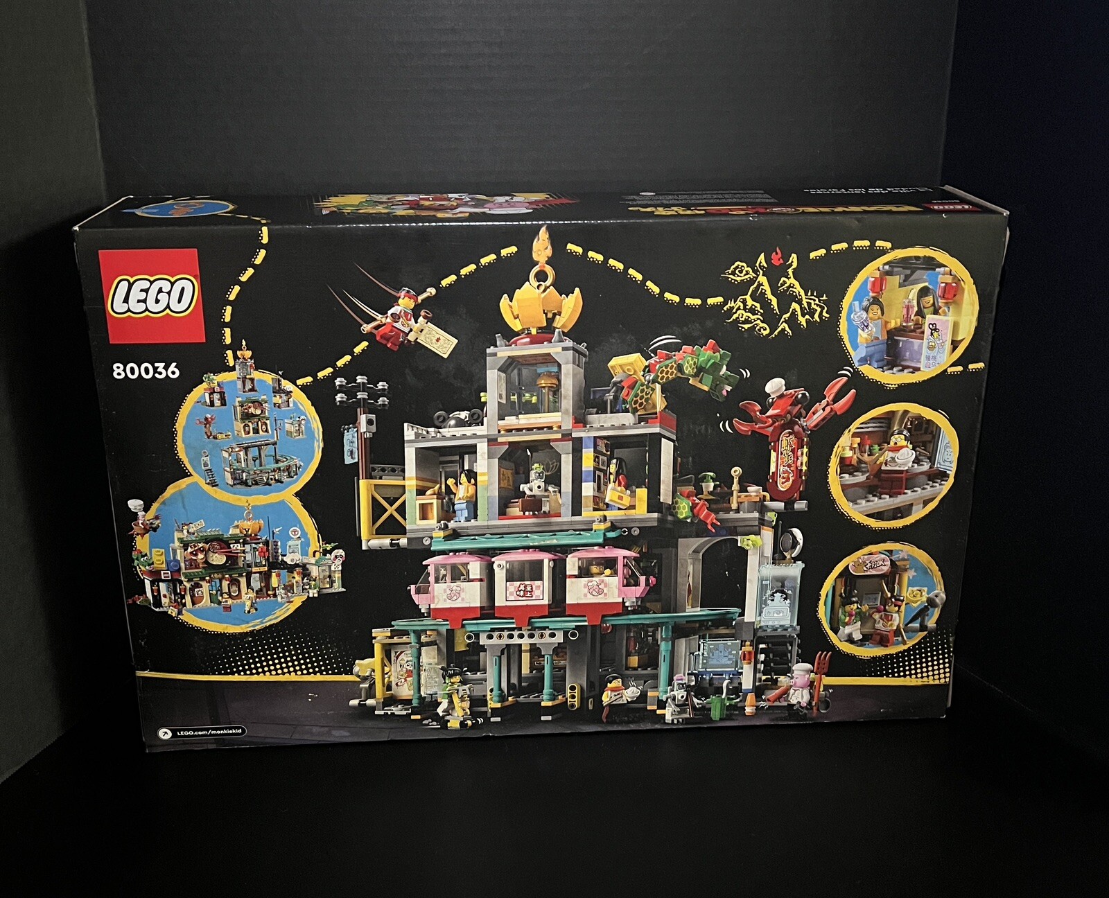 Lego 80036 Monkie Kid The City of Lanterns New Sealed 673419355841 | eBay