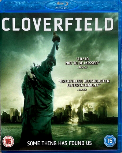 Cloverfield (Blu-ray-2008, 1-Disc) **"BREATHLESS BLOCKBUSTER ...