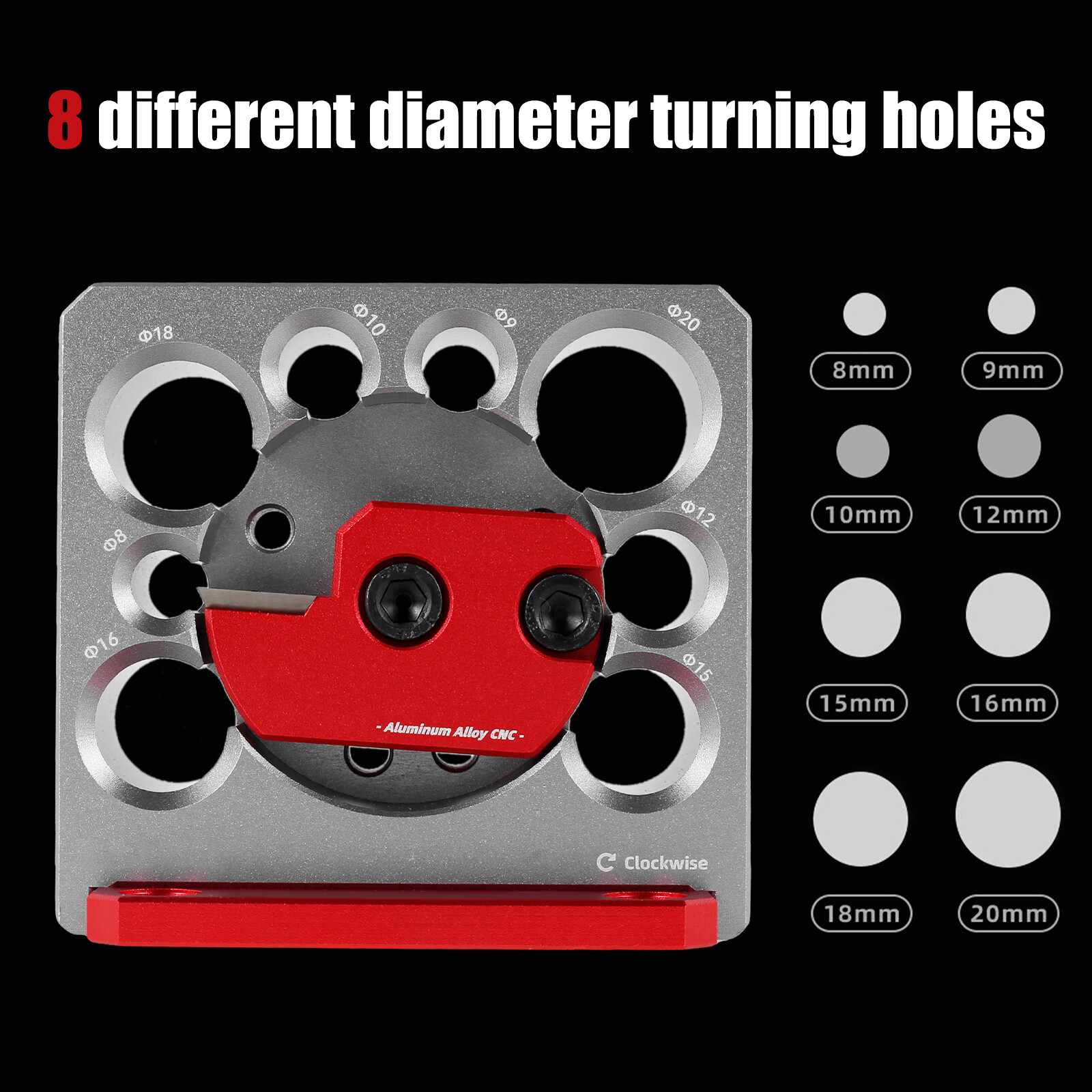 Dowel Maker Jig 8-20mm Carbide Inserts Durable Round Rod Auxiliary Tool ...