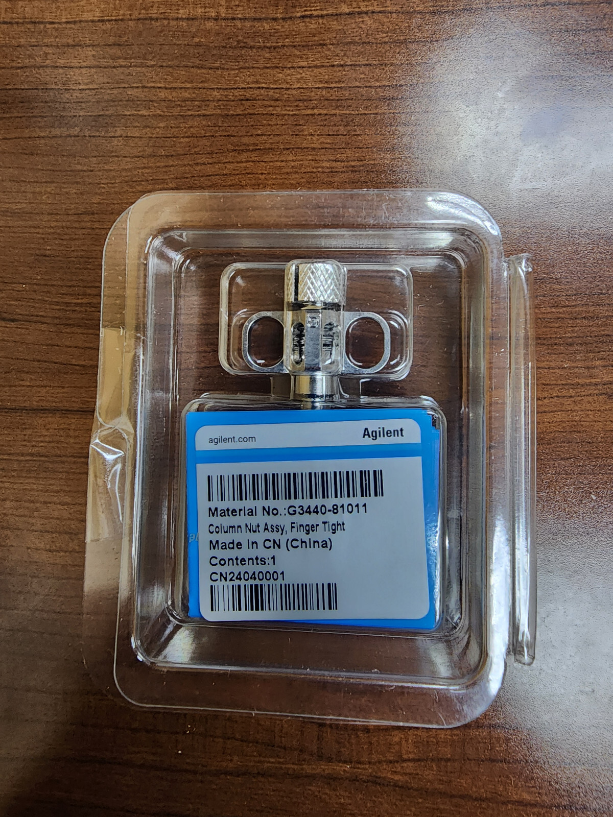 Agilent G3440-81011 Column Nut Assembly Finger Tight - GREAT for sale ...