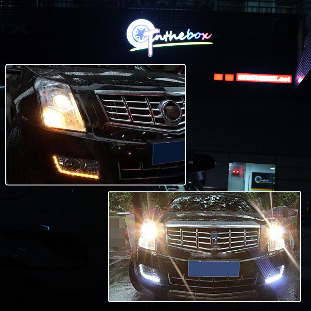 2PCS Amber Error Free PH24WY LED Turn Signal Lights Bulbs For Audi ...