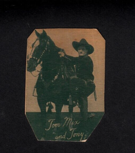 Vintage 'Tom Mix and Tony' Photo Card | eBay