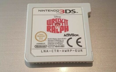Nintendo 3DS Disney Wreck It Ralph Nintendo 2DS 3DS PAL CARTRIDGE ONLY ...