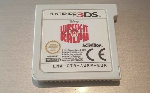 Nintendo 3DS Disney Wreck It Ralph Nintendo 2DS 3DS PAL CARTRIDGE ONLY ...