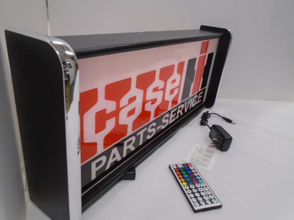 Case IH Parts Service LED Display lighted sign lightbox Wall hanging ...