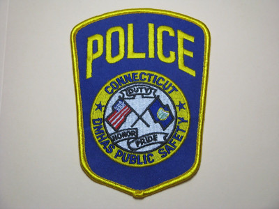CONNECTICUT DEPT OF MENTAL HEALTH DMHAS PUBLIC SAFETY POLICE DEPT PATCH ...