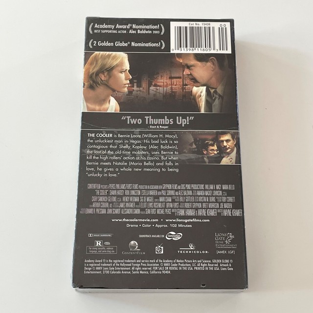 The Cooler (VHS, 2004) for sale online | eBay