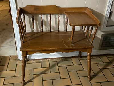 Post-1950 - Telephone Bench