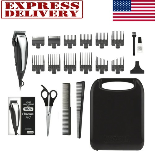 Hair Cut Machine Professional Wahl Barber Salon Cipper Trimmer Haircut ...