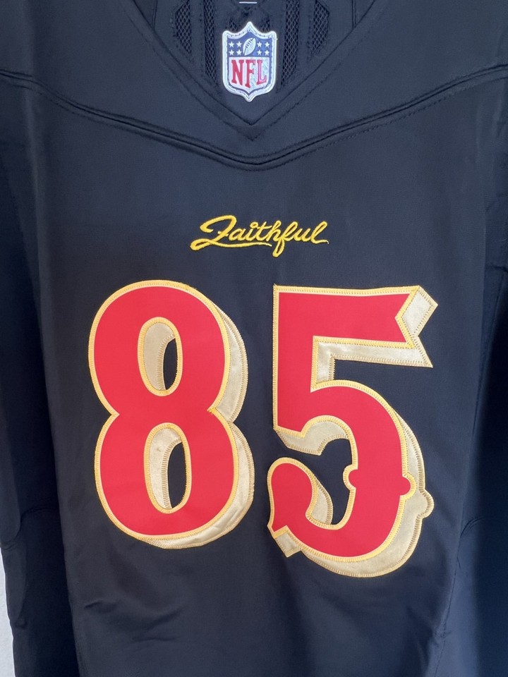 San Francisco 49ers #85 George Kittle 2025 “Rivalries” Vapor Limited ...