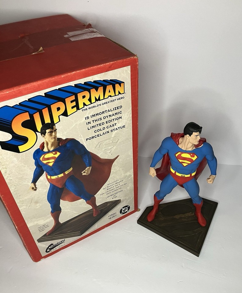 Vintage 1993 Randy Bowen Superman Statue, Ltd #3600/6100 Seinfeld Show ...