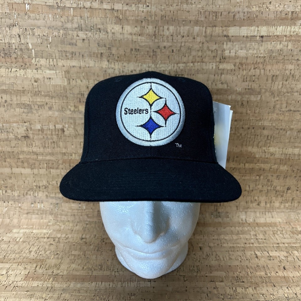 Vintage Sports Specialties Plain Logo Pittsburgh Steelers Hat Pro Line ...