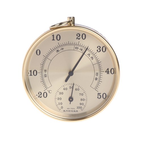 Thermometer Pointer Type Temperature Humidity Meter Gauge Weather ...