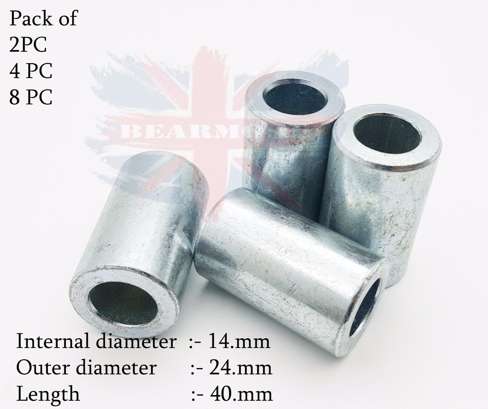 Metal tube Steel Spacer Sleeve Long Tube Distance Insert Joint weld ...