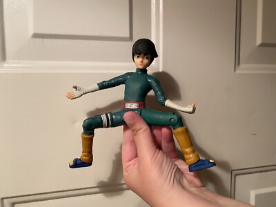Naruto Premium Sculpt Rock Lee Mattel Figure LOOSE Not Complete Figure ...
