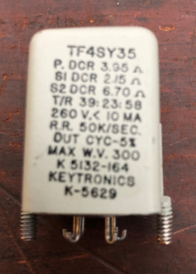 NOS - Keytronics K 5132-164 Relay TF4SY35 #100 | eBay