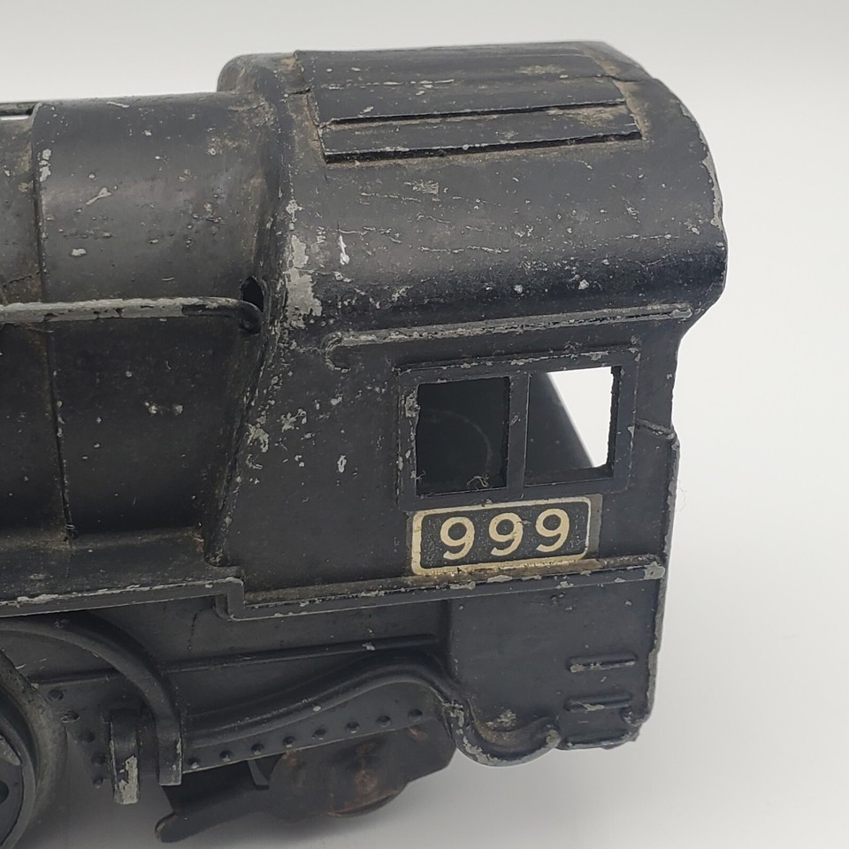 Marx 999 Die Cast Steam engine Locomotive O Gauge 2-4-2 Postwar. Not ...
