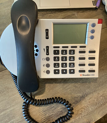 SHORETEL IP230G VOIP IP230G Black Gigabit Office Phone | eBay