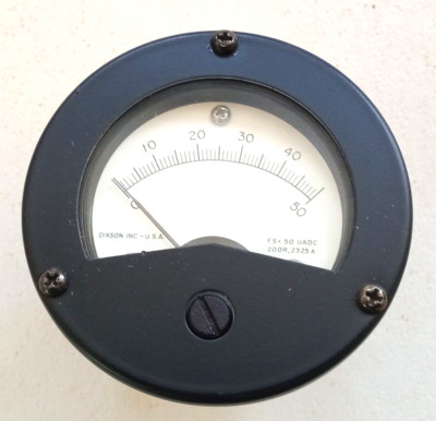 Panel Meters - Dc Microamperes Meters