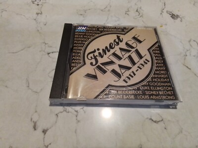Finest Vintage Jazz (1917-1941) by Various Artists (CD, Nov-1993 ...