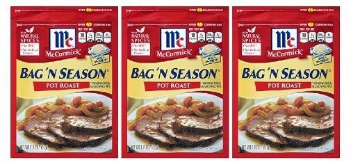 McCormick Bag 'n Season Pot Roast 3 Packet Pack | eBay