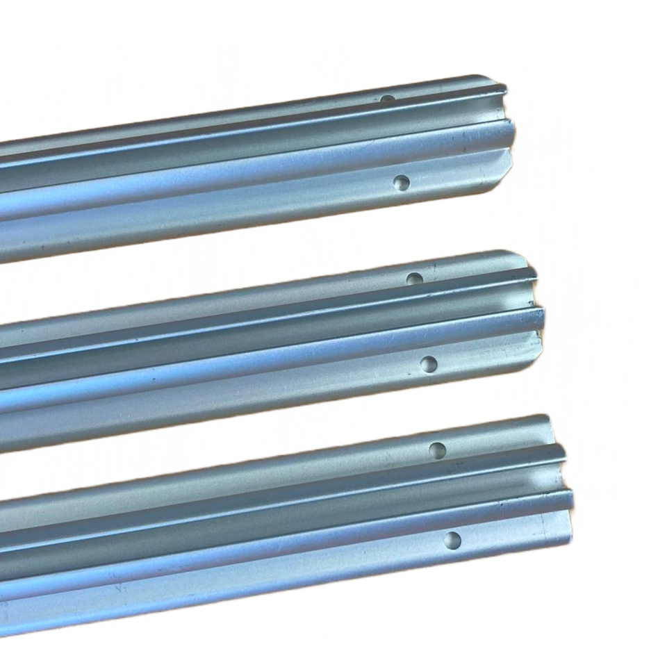 OLPRO C Channel Awning Rail - 3 x 100cm strips - easy fitment , screws ...