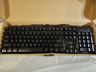 SkyTech K-1000 RGB Gaming USB Wired Keyboard NEW IN BOX | eBay