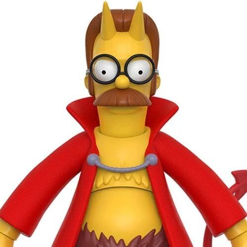 The Simpsons Devil Flanders 8 Vinyl Figure By Kidrobot Devil Flanders