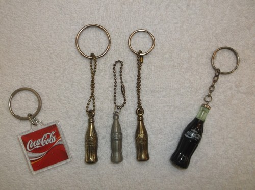 Coca Cola Key Chains Lot of 5 | eBay