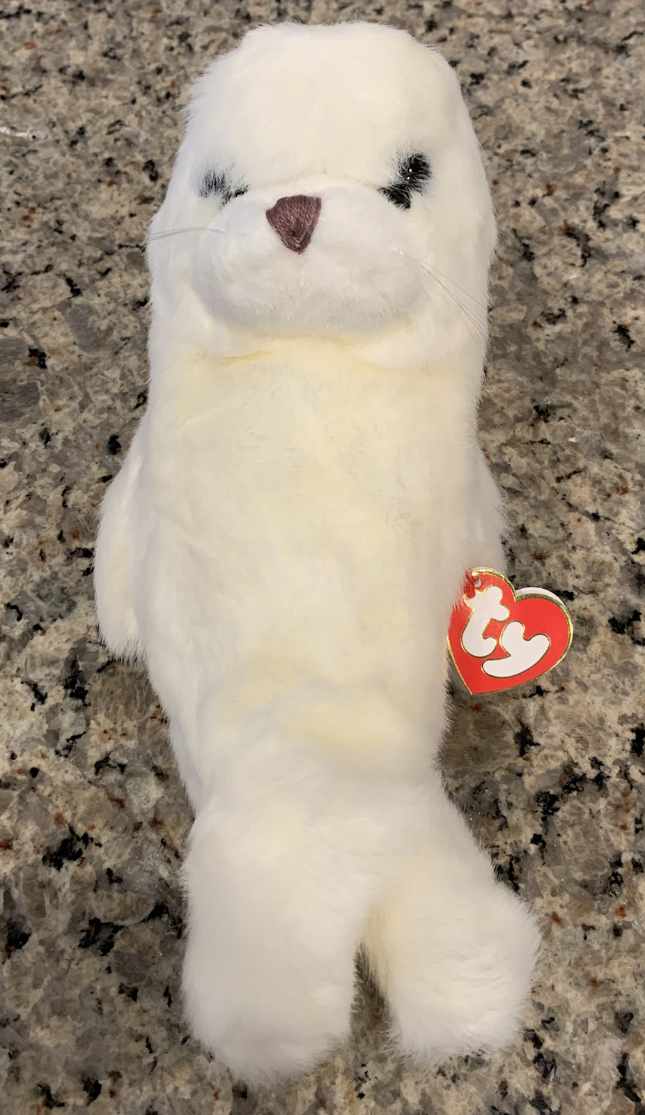 Ty Classics Misty Plush 11in White Seal Stuffed Animal Retired With Tag ...