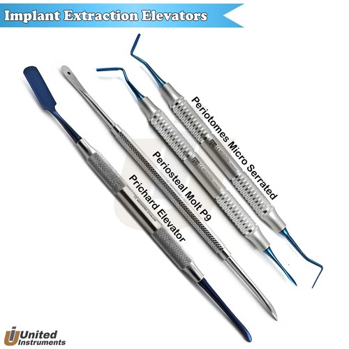 Dental Implant Periotome Periosteal Elevators PDL Tooth Extraction Flap ...