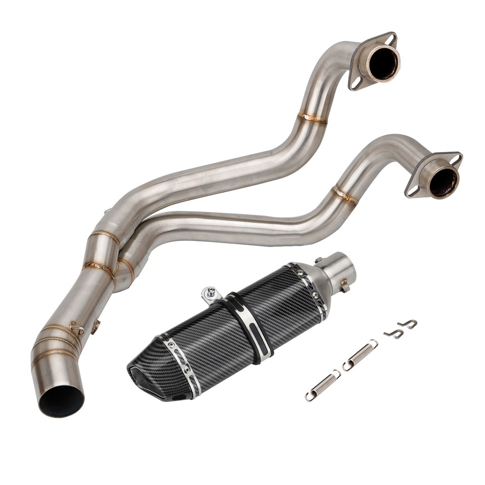 For Yamaha YZF R7 MT07 FZ07 XSR700 Full Exhaust Pipes System Kits W ...