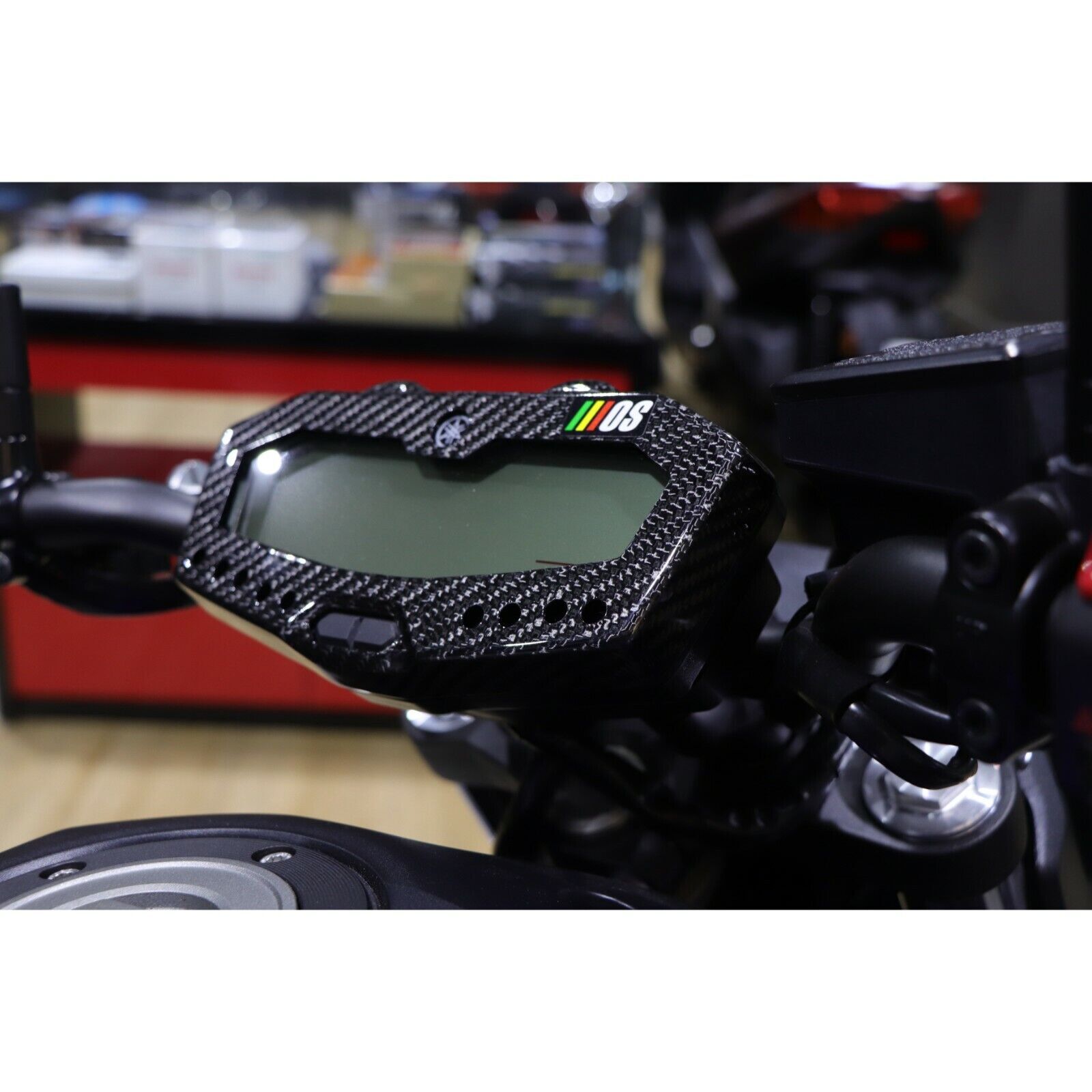 MOS Carbon Fiber Speedometer Cover for Yamaha MT-07 FZ-07 13-20 Tracer ...