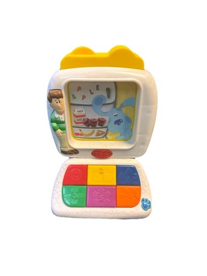 Vintage 2000 Blues Clues Steve Talking Computer Toy 7 Double Sided ...