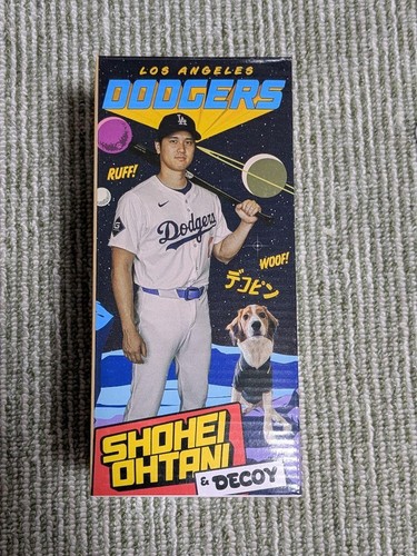 Shohei Otani LA Dodgers Bobblehead Gold Version Limited Edition Used ...