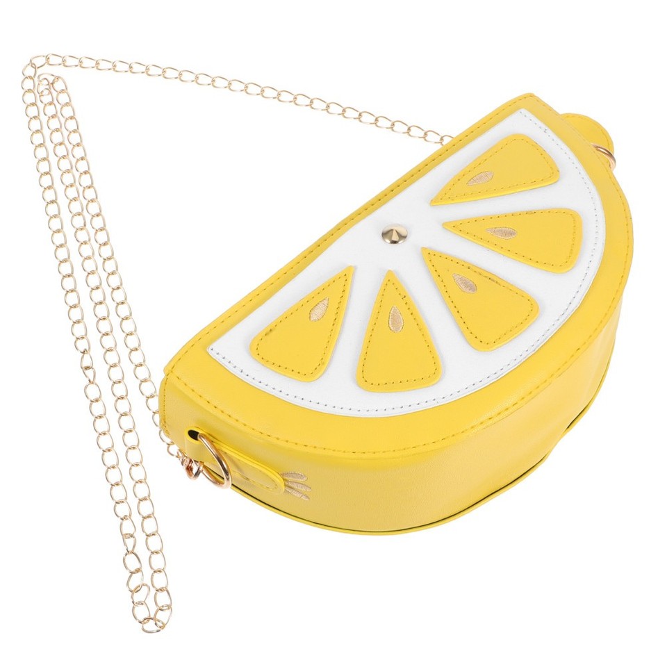 Sweet Bag Women Fruit Packet With Shoulder Crossbody Bag Girl Lemon ...