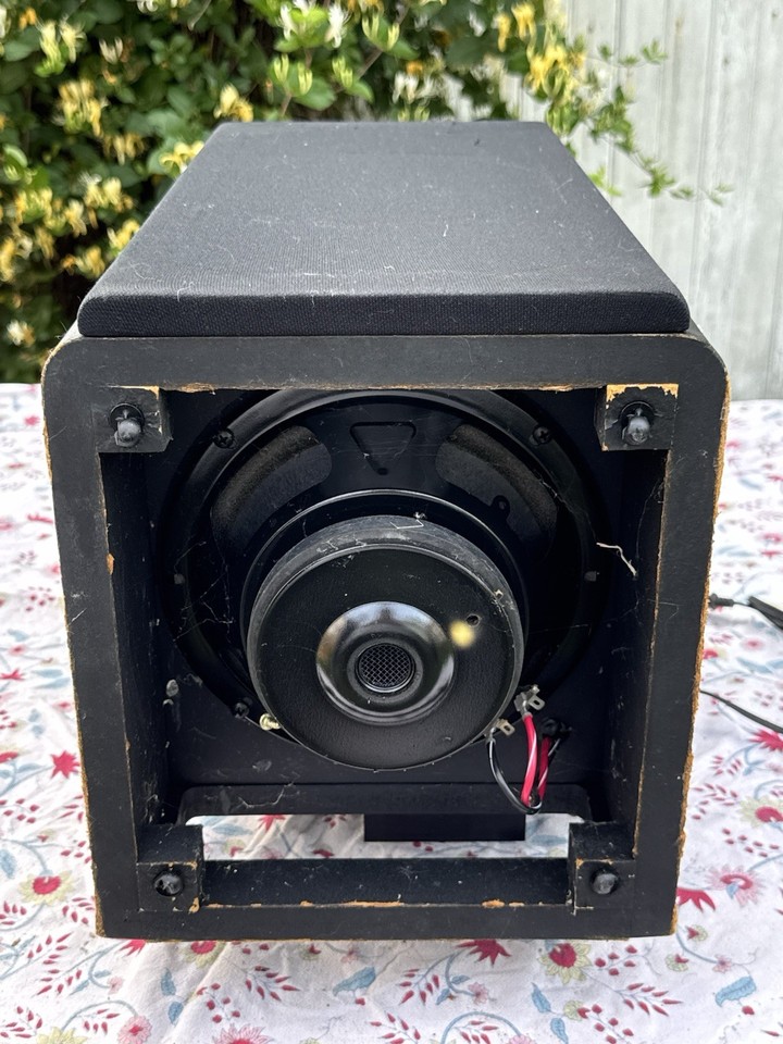 Miller & Kreisel MX-70B Powered Subwoofer Vintage Black Speaker Deep ...