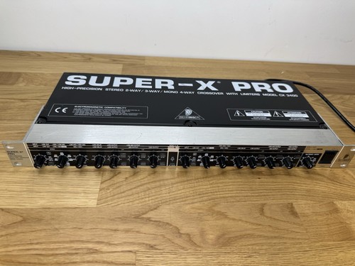 Behringer SUPER-X PRO CX3400 2-way / 3-way / mono 4-way crossover | eBay