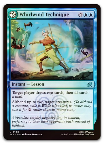Whirlwind Technique #100 (Foil) (NM) TLE Magic MTG | eBay