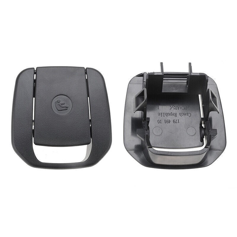 4pcs Black Rear Seat Black ISOFIX Mount Cover 52207118674 for BMW E87 ...