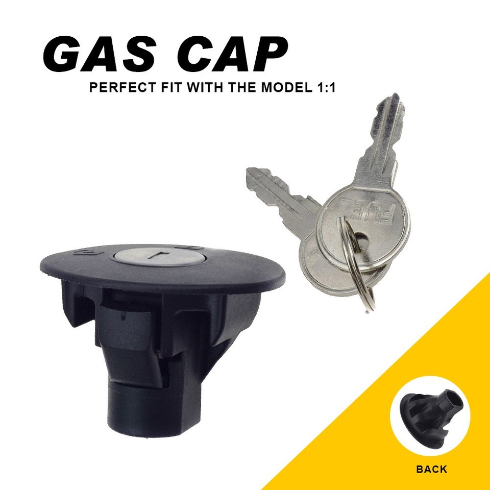 Locking 8U5Z9C268B Fuel Gas Plug Tank Fit Cover Cap Ford Lincoln with 2 ...