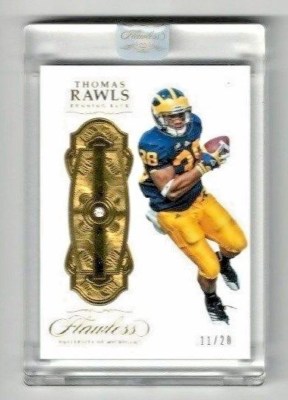 2017 PANINI FLAWLESS COLLEGIATE THOMAS RAWLS DIAMOND GEM #G-TR (11/20 ...