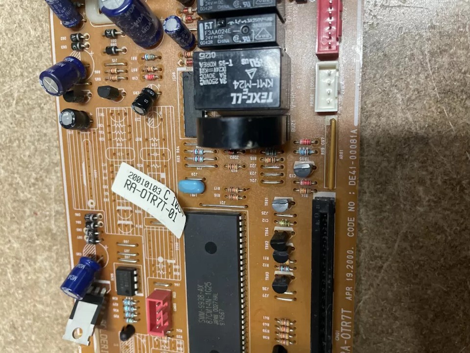 Samsung GE WB27X10508 DE41-00081A Microwave Control Board AZ3446 ...