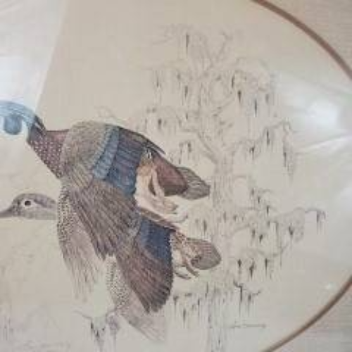 Wood Duck Pair Gene Murray Wildlife Artist Limited Edition Lithograph ...