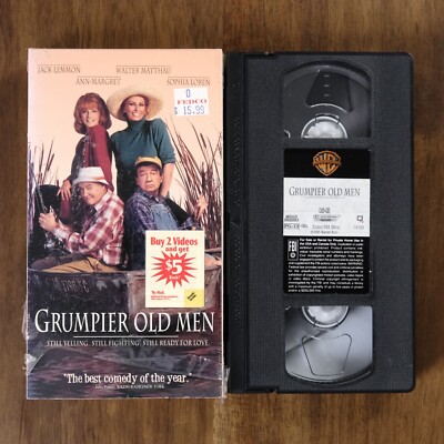 Grumpier Old Men (1995) - VHS Comedy - Like New Condition w/ Shrink | eBay.de