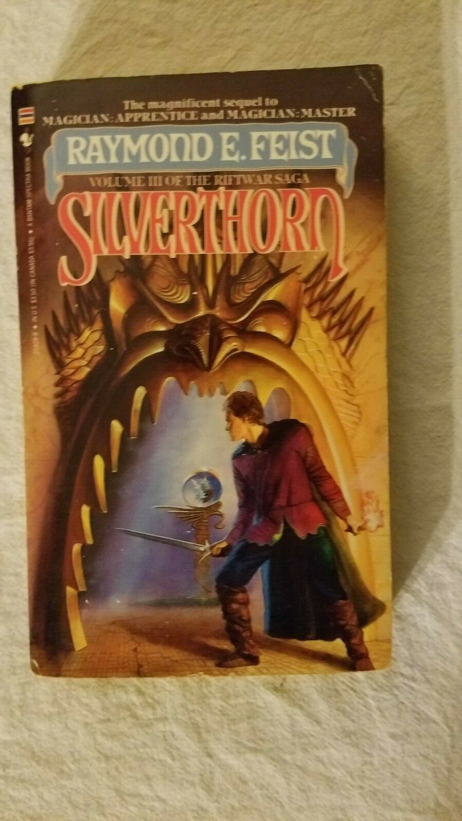 Silverthorn by Raymond E. Feist (Magician/Riftwar Trilogy, 1st Edition ...