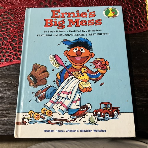 Sesame Street Start-to-Read Bks.: Ernie's Big Mess by Sarah Roberts and ...