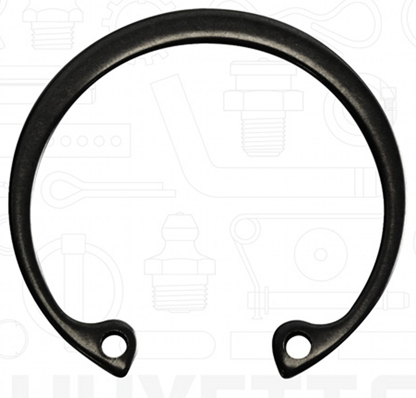 Internal Circlip 9/16" Carbon Steel Rotor Clip Housing Retaining Snap ...
