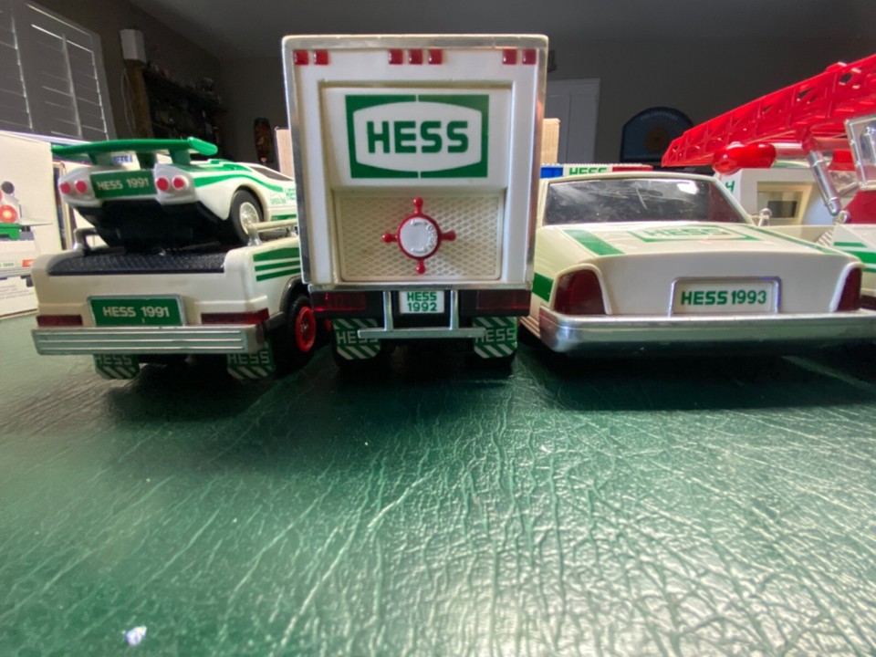 Hess Truck Collection, 1991-2004 complete - 1991-1996 no box, 1997-2004 ...