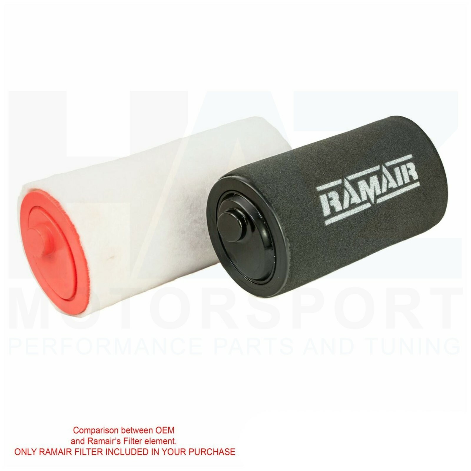 RamAir Foam Panel Air Filter For BMW 320D E46 E90 E91 / 520D E60 / X3 ...